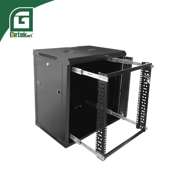 19" Installation Sliding Network Wall Cabinet 9U 12U 15U Wall Data Rack ...