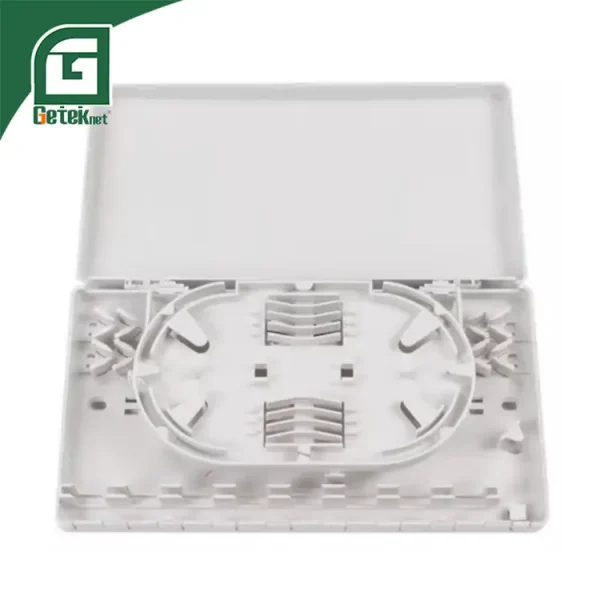 8 Port Fiber Optic Faceplate FTTH Fiber Terminal Box ABS Plastic 8Cores ...