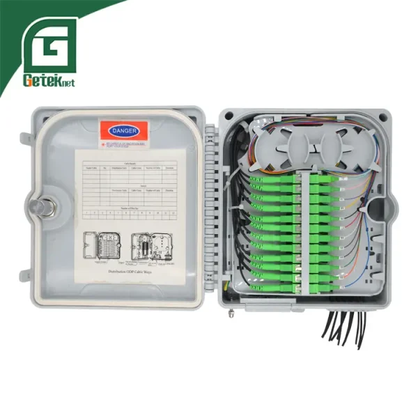 12 Core Fiber Optical Termination Box 2/12 Ports Fiber Optic ...