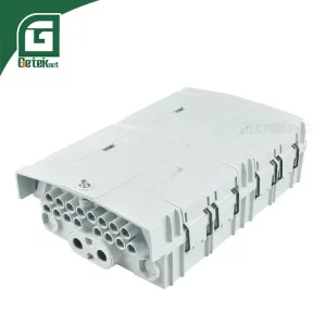 FTTH Fiber Optic Box 4 in 8 out Fiber Distribution Box - Geteknet ...