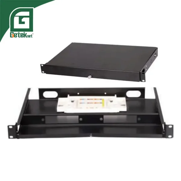 19inch ODF Fiber Optic Distribution Frame 24 Port OEM ODM 1U Rack Mount ...