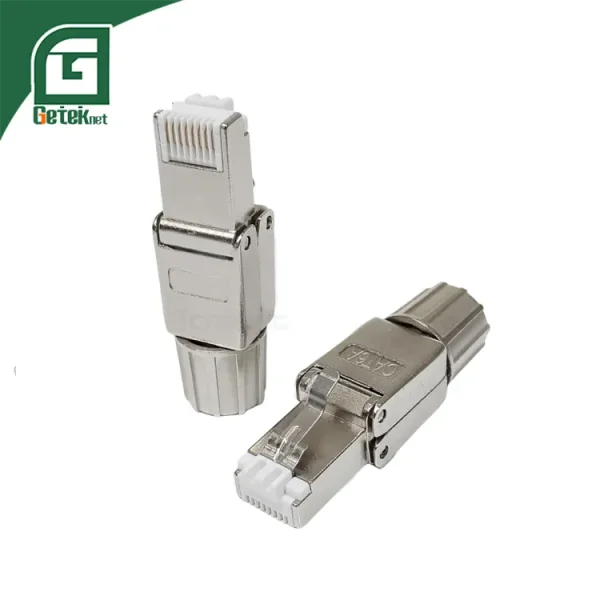 RJ45 Connector 8P8C Cat6 Cat6A FTP Modular Plug Toolless - Geteknet ...