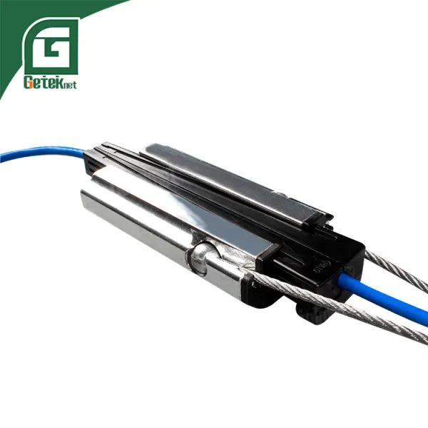 Tension Clamp Metal Wire ADSS Fiber Optic Cable Clamp - Geteknet ...