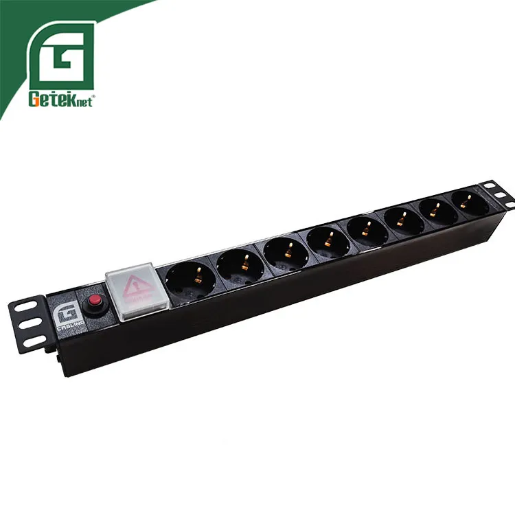 PDU Power Distribution Unit Germany Switch Surge Protection Rack ...