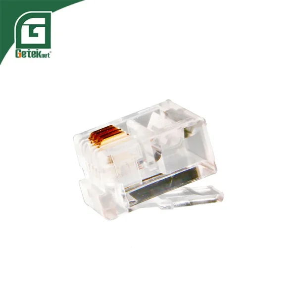 Ethernet RJ11 RJ12 Connector Cat3 6P4C 6P6C Modular Plug - Geteknet ...