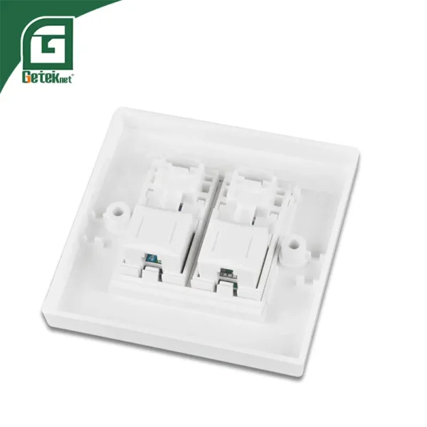 Face Plate UK Type Single Port Dual Ports with Insert Jack - Geteknet ...
