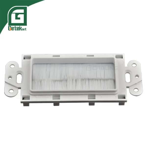 Face Plate USA Type with Brush - Geteknet-Network Cabling Solution ...