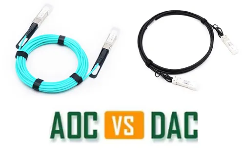 SFP+ DAC vs. AOC: The Technical Guide to Choosing High-Speed ...
