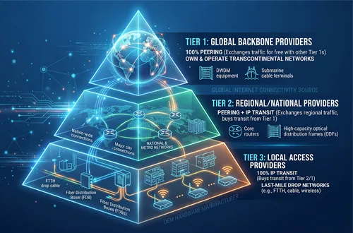 ISP Tier Classification: Understanding Tier 1, Tier 2, and Tier 3 ...